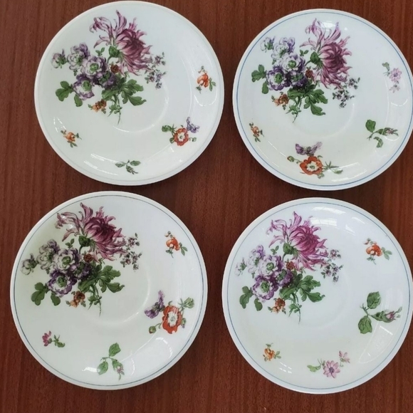 Royal Doulton | Dining | Vintage Royal Doulton Saucer Plate Flower ...